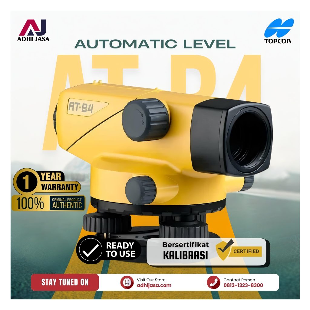 Jual Waterpass Topcon AT-B4 / Automatic Level Topcon ATB4