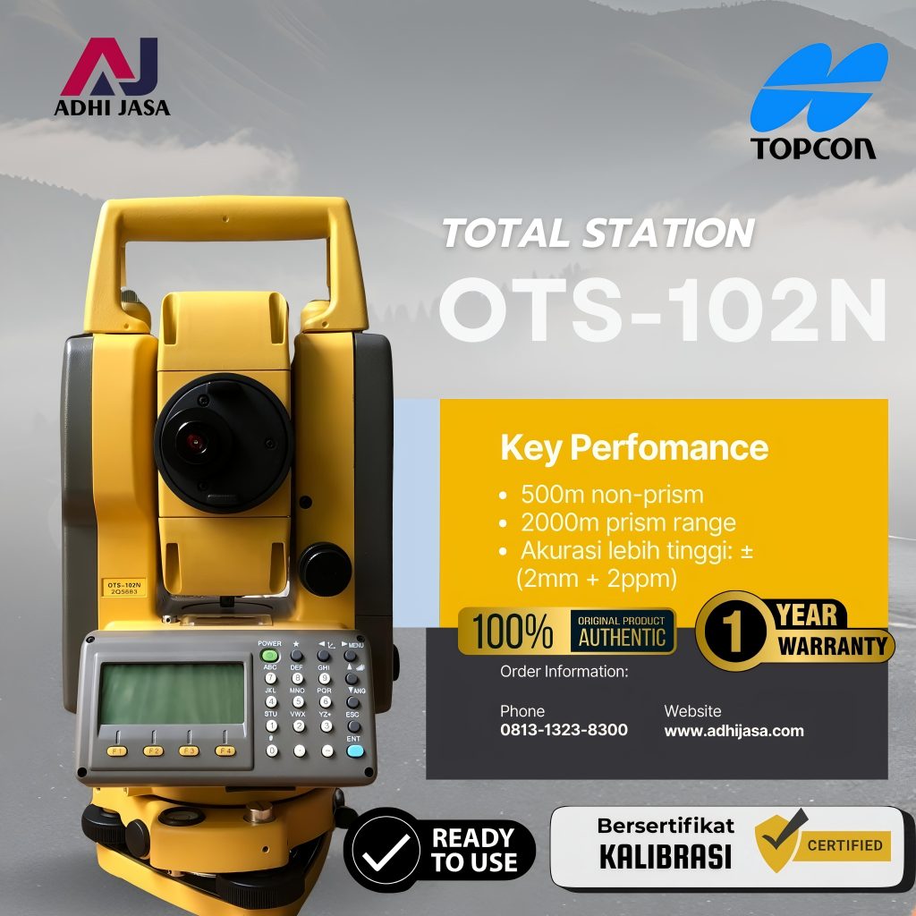 Jual Total Station Baru & Bekas Harga Termurah Bergaransi Resmi